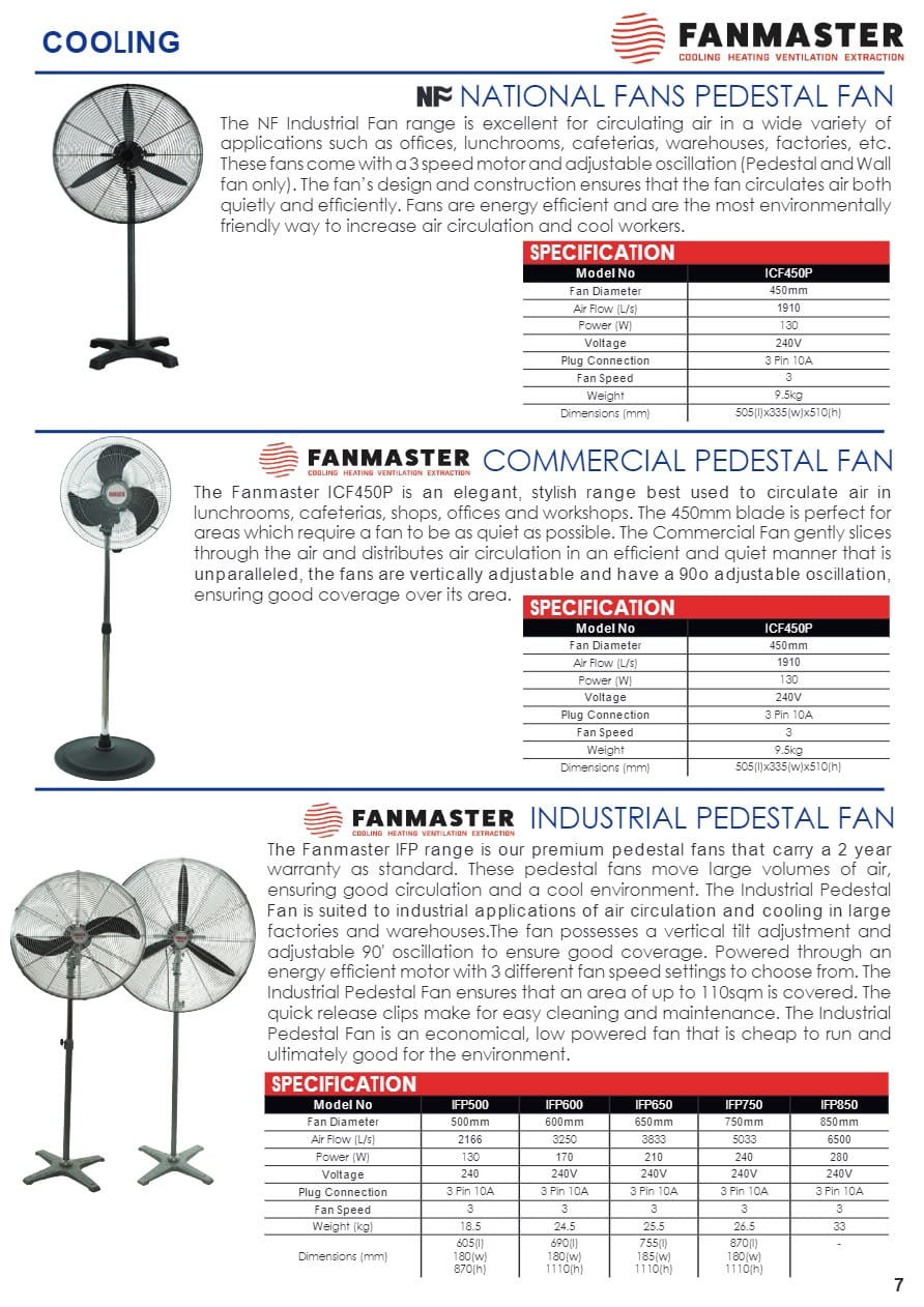 Download The Ventilation Equipment Catalogue - Fanmaster