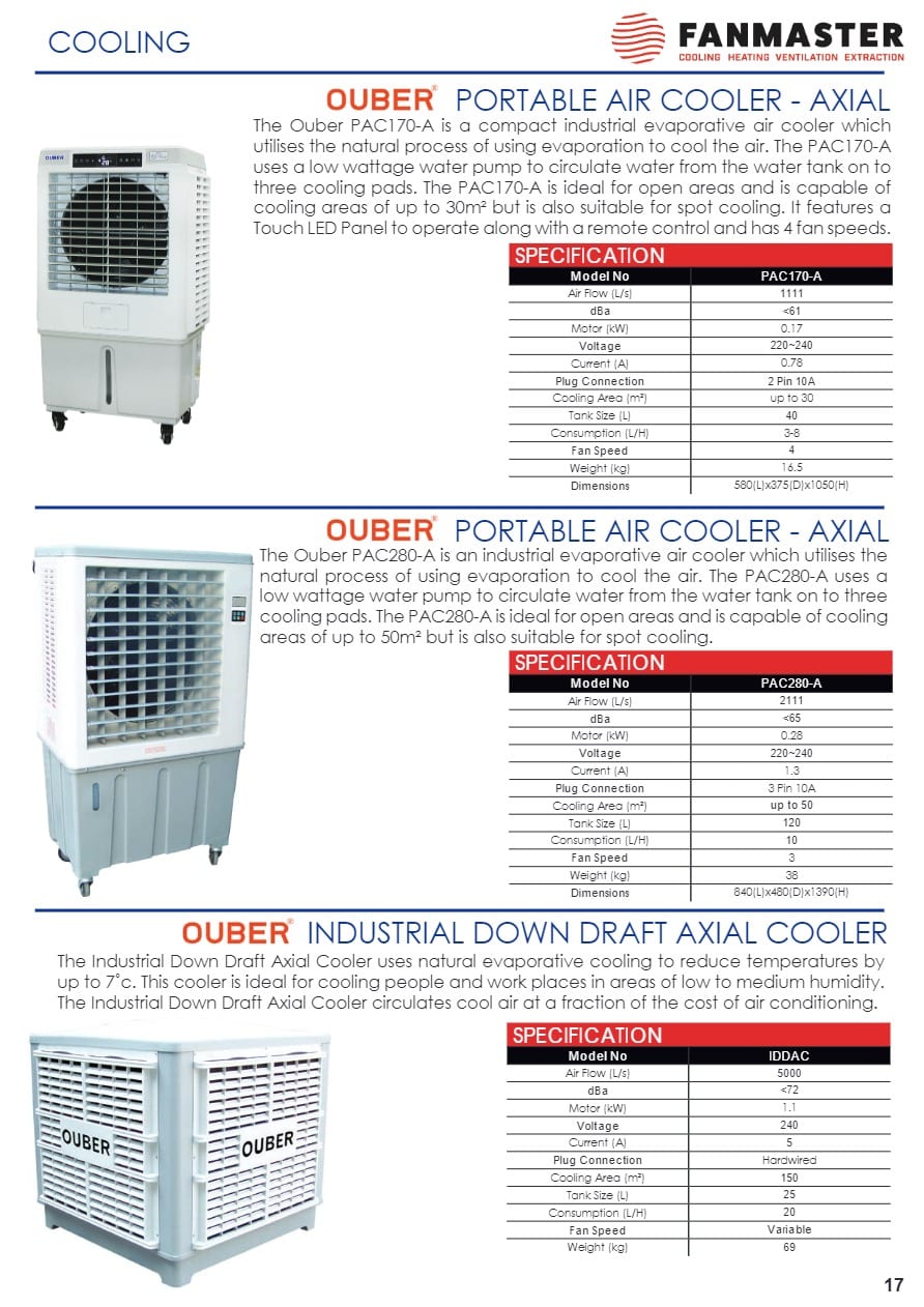 Download The Ventilation Equipment Catalogue - Fanmaster